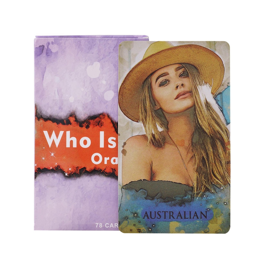 Who is It Oracle Cards 78 Cards Tarot Deck playsg | Shopee Singapore
