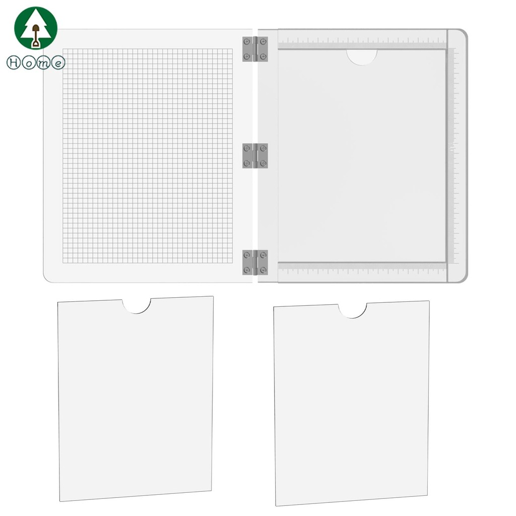 Acrylic Stamp Platform Smooth Acrylic Stamping Platform with Grid Line ...