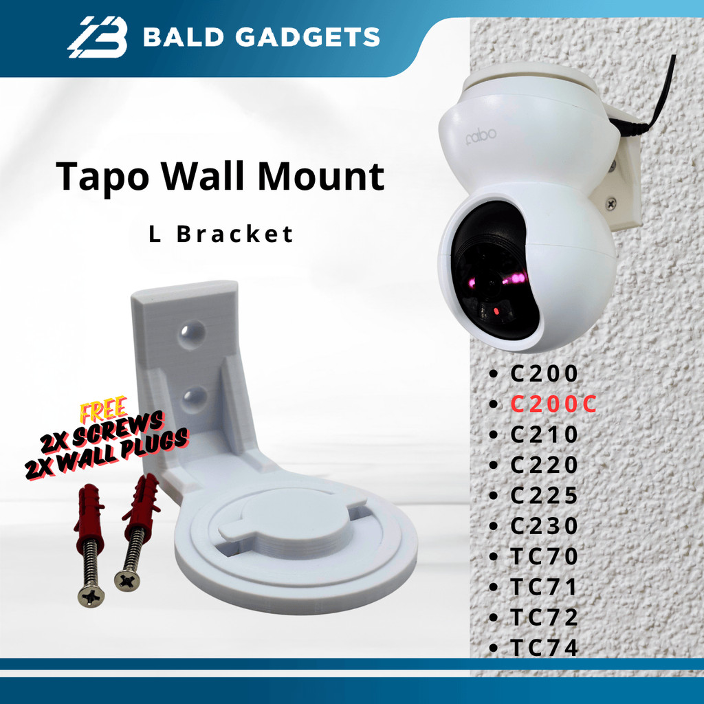 Tapo Bracket C200 C200C C210 C211 C220 C225 C230 Wall Mount Security ...