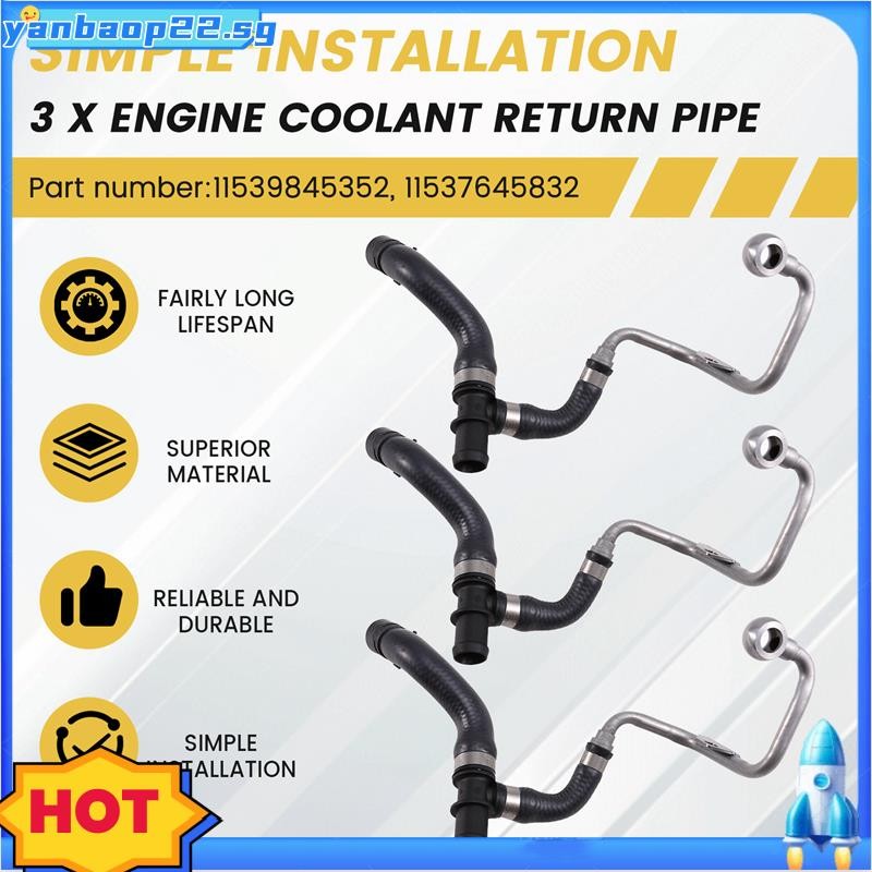 Turbocharger Coolant Hose Coolant Return Pipe Coolant Hose for | Shopee ...