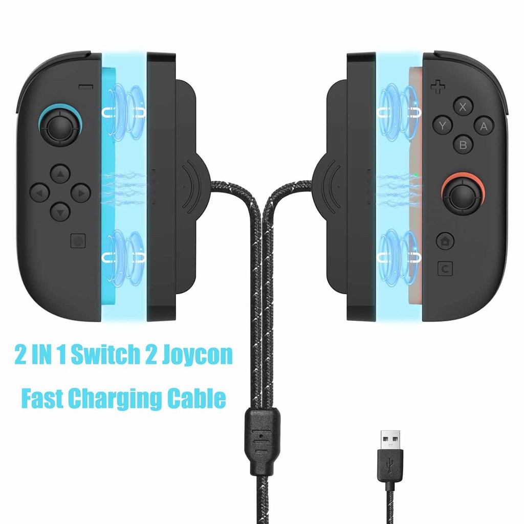 Fast USB Charger Cord Accesories for NS2 Joycon 2 Controllers | Shopee ...