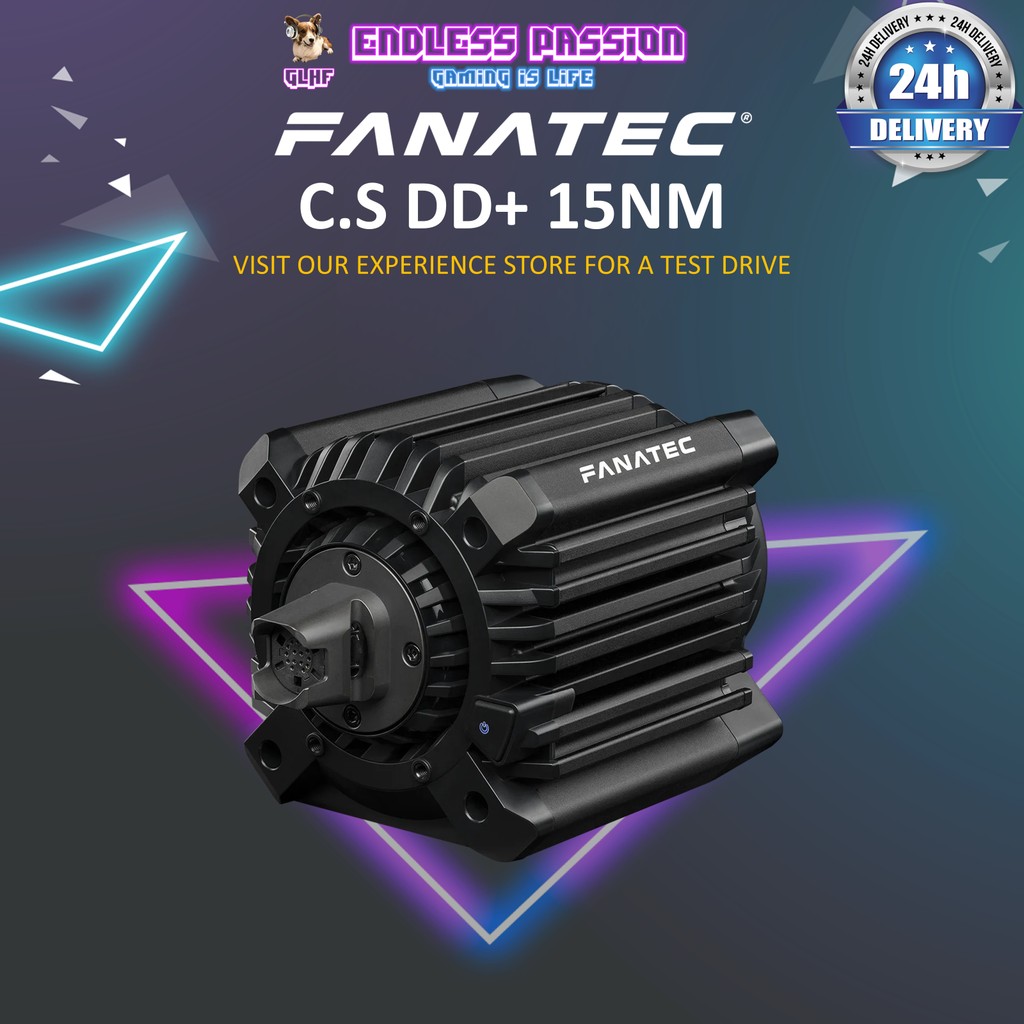 Fanatec Clubsport DD+ - 15Nm - CS_DD+_US | Shopee Singapore