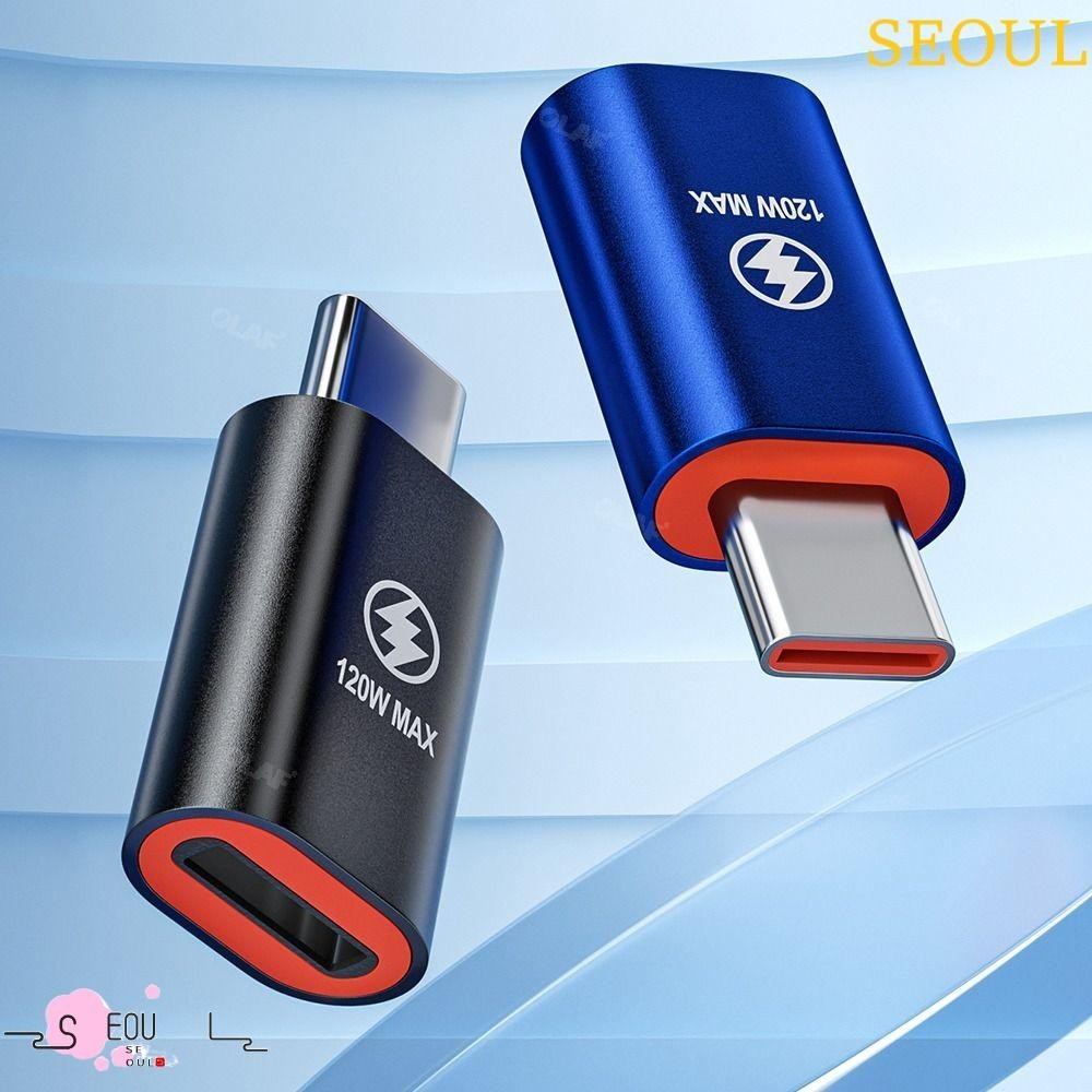 SEOUL To Type C Connector, Fast OTG Connector PD20W/120W Type C Female ...