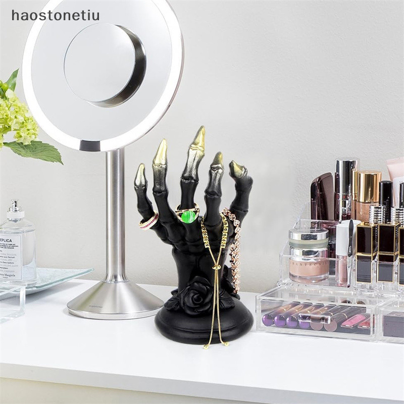 TIU Devil Hand Horror Sculpture Jewelry Storage Gothic Hand Statue ...