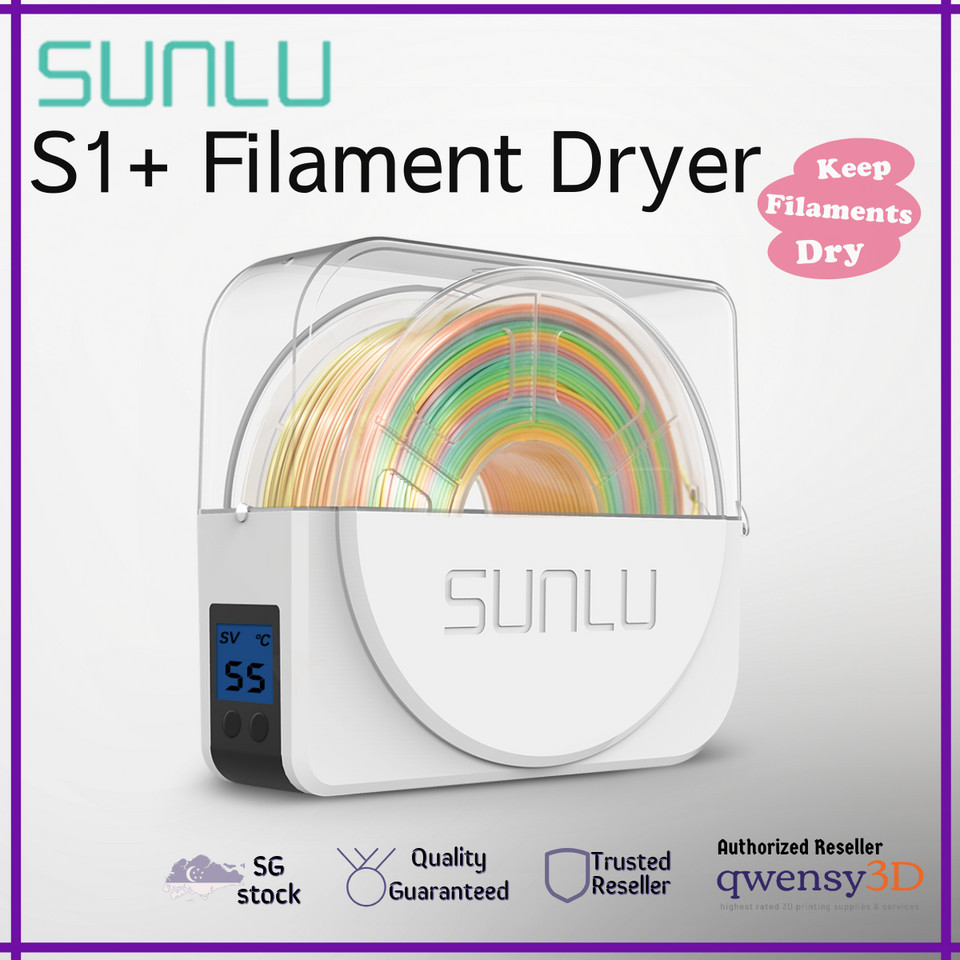 Sunlu FilaDryer S1 Plus | Beat Humidity, Always Dry Filament - The ...