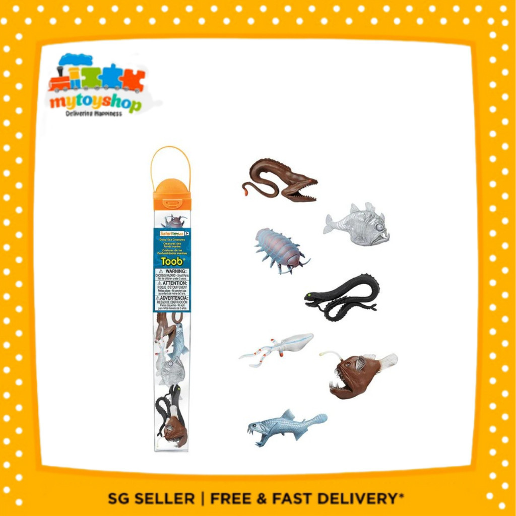 Safari Ltd Deep Sea Creatures Toob | Shopee Singapore