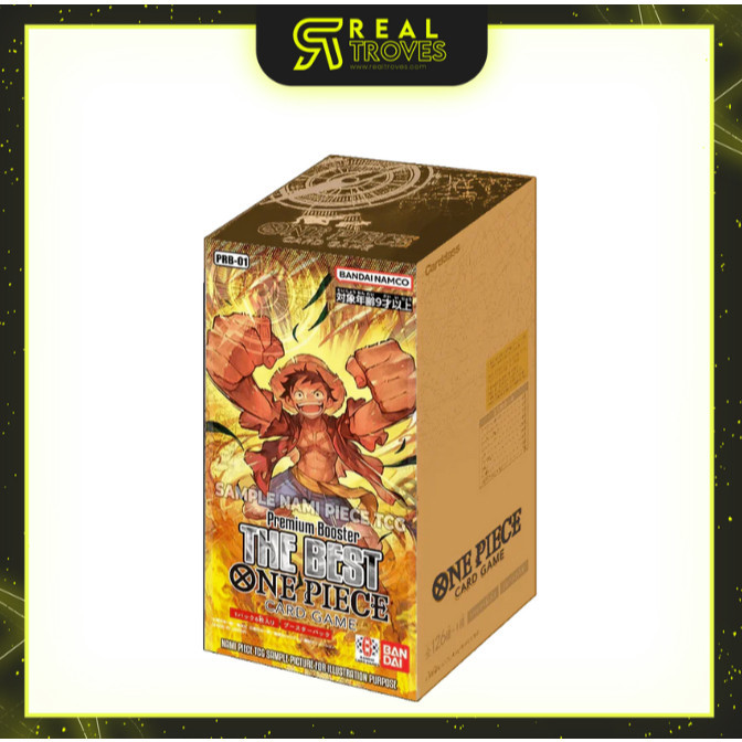 One Piece TCG: Booster Box PRB01 The Best Card Box Ready Stock | Shopee ...