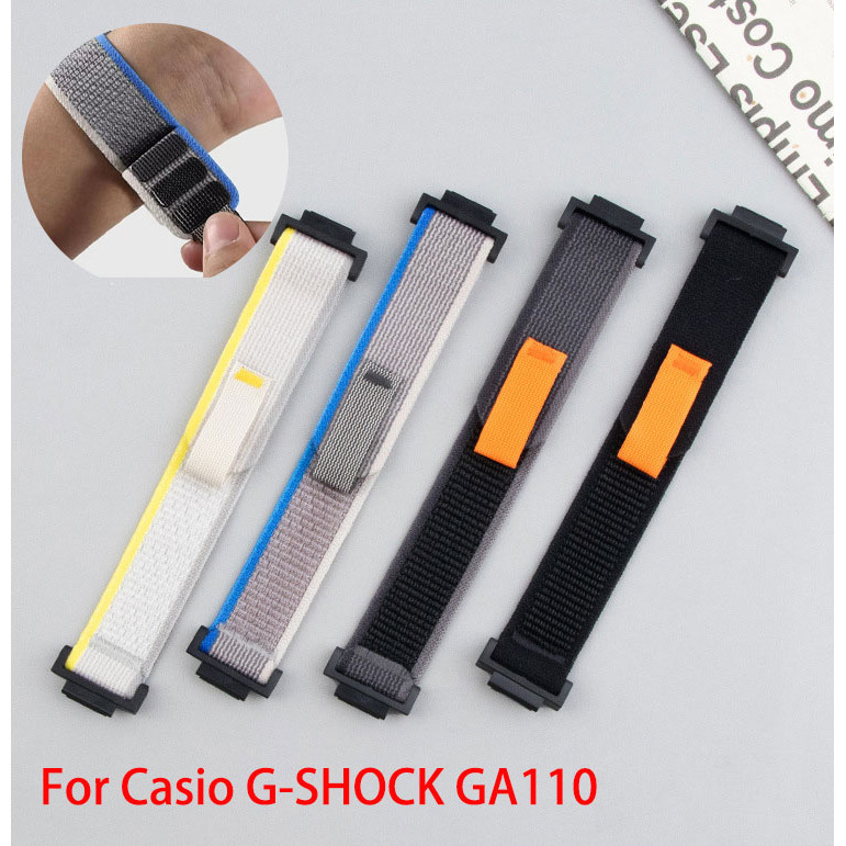 Nylon Strap For Casio G-SHOCK GA100 GD-100/110/120 GMA-S110 ; MCW-100 ; G-8900 ; DW-5600 ; GW ...