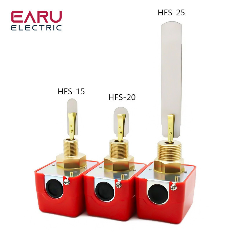 HFS-25 HFS-20 HFS-15 Paddle Water Pump Flow Sensor Switch Water Flow ...