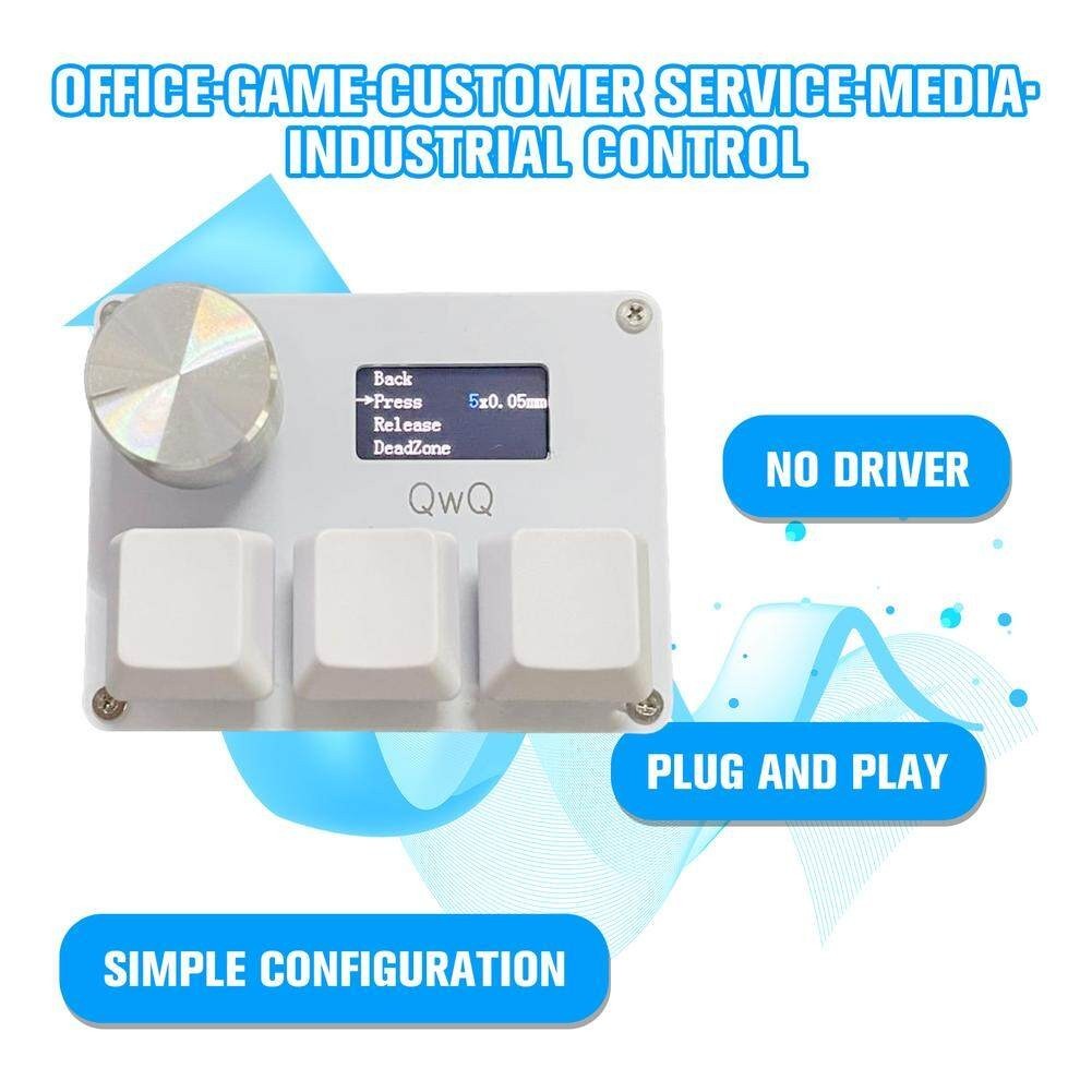 SayoDevice O3C OSU Rapid Trigger Keypad Macro Mechanical Keyboard IPS ...