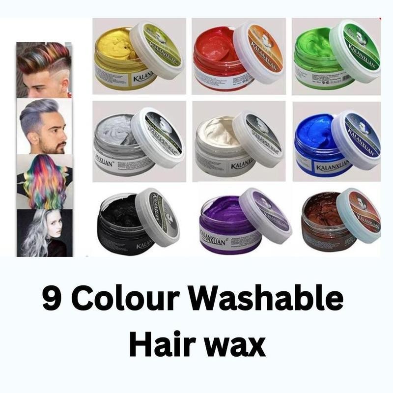 KALANXUAN Hair Dye Wax Pewarna Rambut Sementara Coloring DIY Hair ...