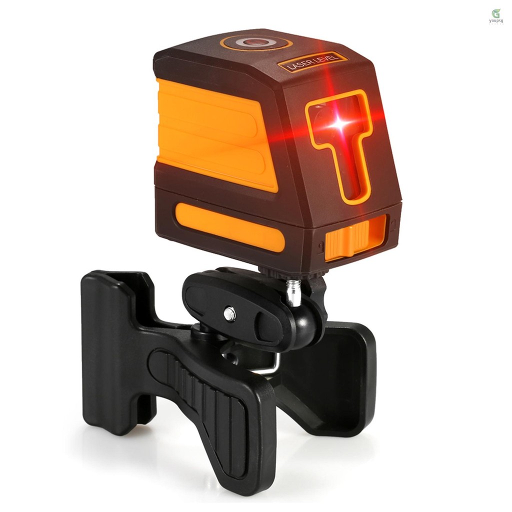 Self-Leveling 2 Lines Red Laser Level Professional Horizontal and ...