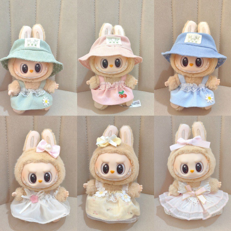 Second Generation Blind Box Labubu Doll Clothes and Skirts | Shopee ...