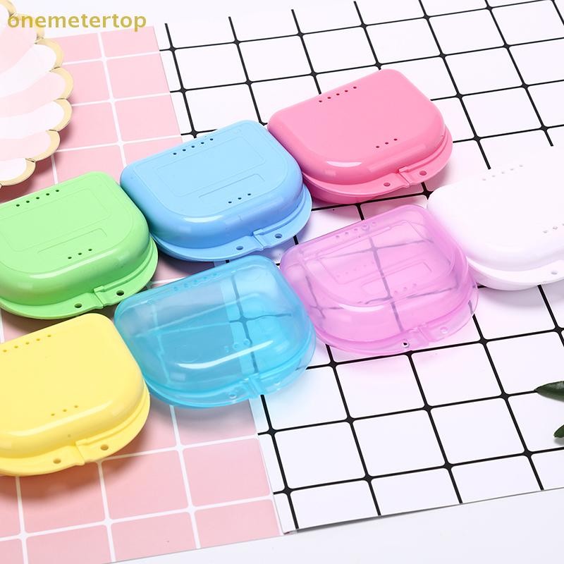 Onemetertop dental orthodontic retainer storage case box mouthguard ...