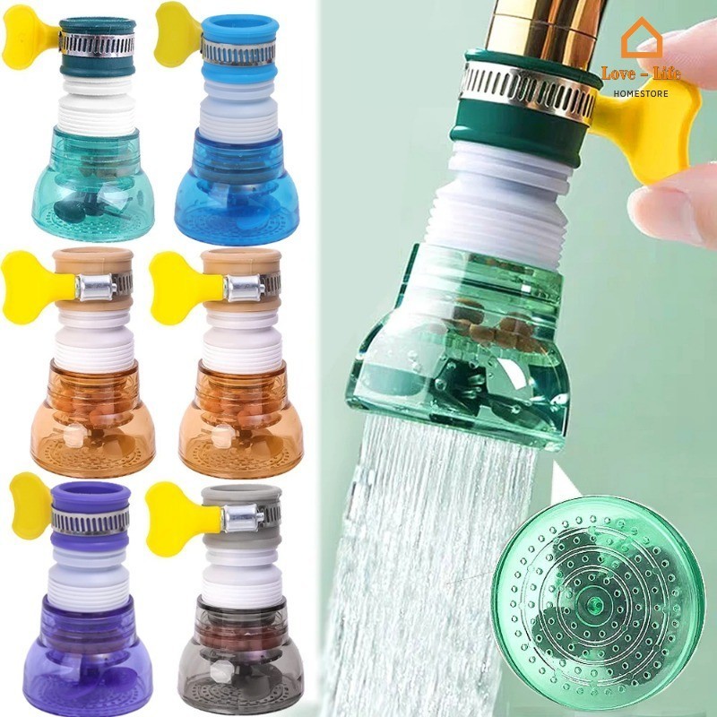Universal Detachable Faucet Bubblers - 360° Rotation Water Saving ...