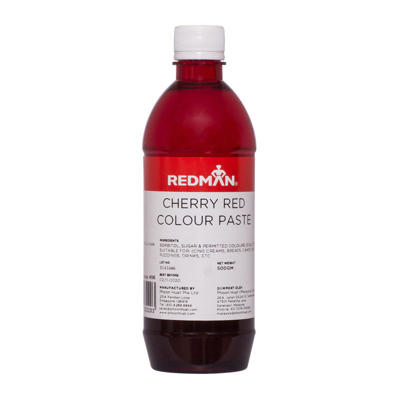 Cherry Red Colour Paste 500G | Shopee Singapore