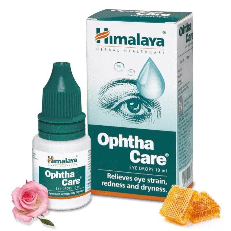 HIMALAYA Ophtha Care Eye Drops 10ml (Eye strain, redness, dryness ...