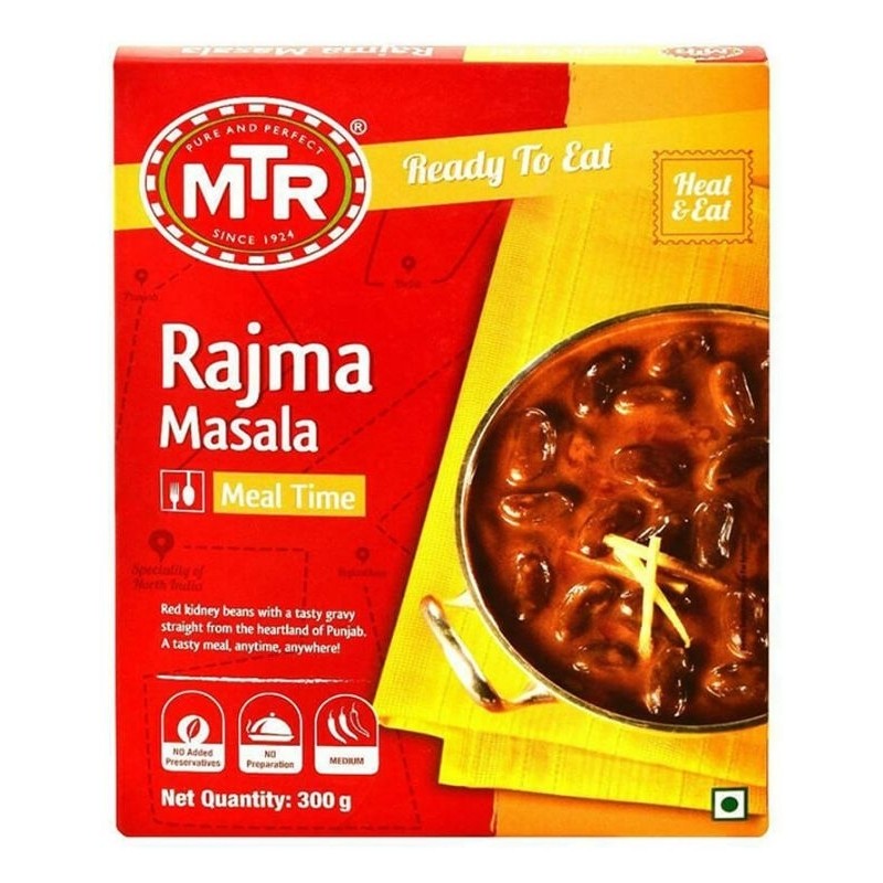 MTR ready to eat minute meals Indian ready meals Indian food instant ...