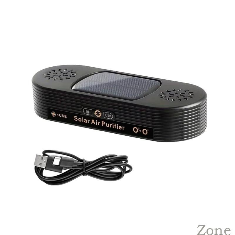 ZONG Solar USB Car Air Purifiers Fresher Air Odor Removal Smokes Odor ...