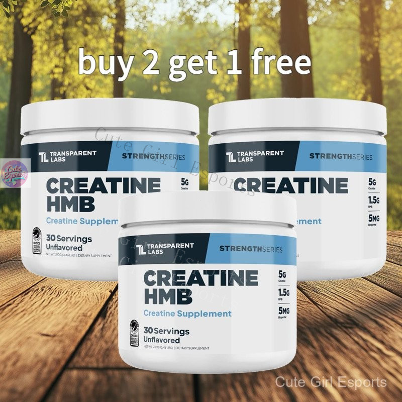 Transparent Labs Creatine HMB - Creatine Monohydrate Powder with HMB ...