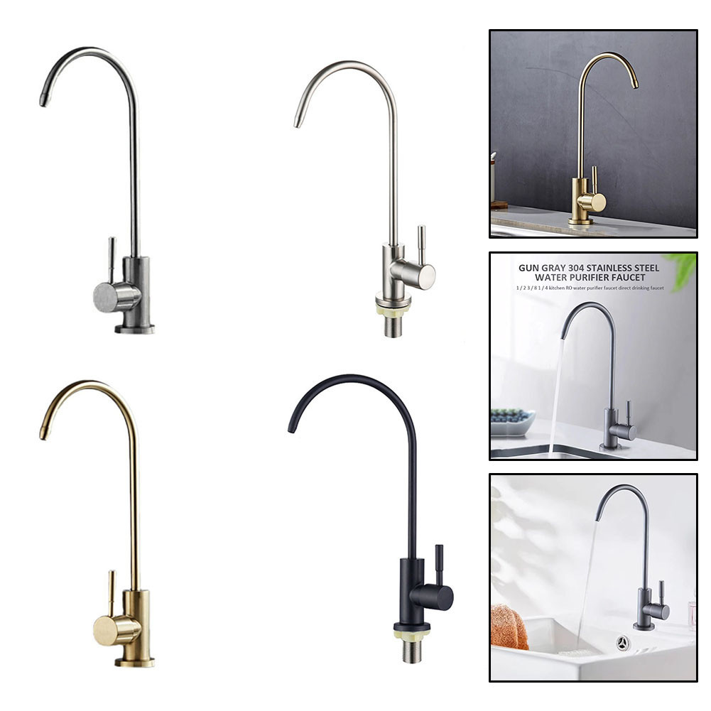 [MR-HOT] 4 Points Kitchen Sink Direct Drinking Water Purifier Stainless ...