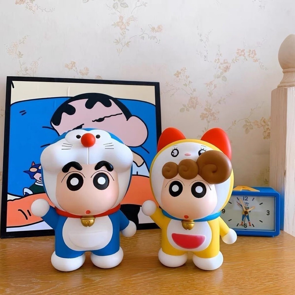Crayon Shin-Chan cos Figure Doremon Shin-Chan Anime Merchandise Trendy ...