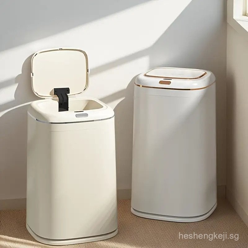 Integrated 35L/40L Large Capacity Smart Trash Can with Deodorization ...