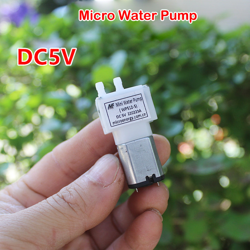 DC 3.7V 5V Miniature Self-Absorbent Water Pump 030 Motor Negative ...