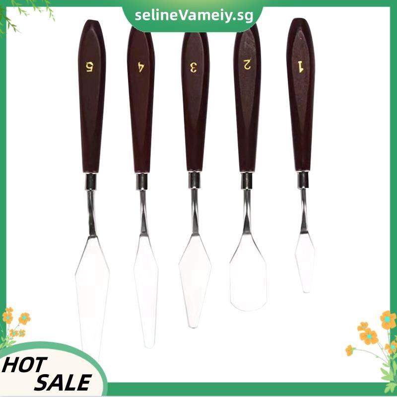 5 Pcs Oil Painting Set Kit Oil Painting Shovel Oil Painting Palette Oil ...