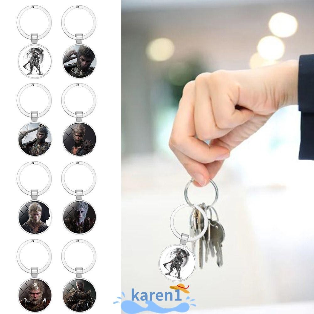 KA Black Myth Wukong Keychain, Black Myth Sun Wukong Backpack Wukong ...