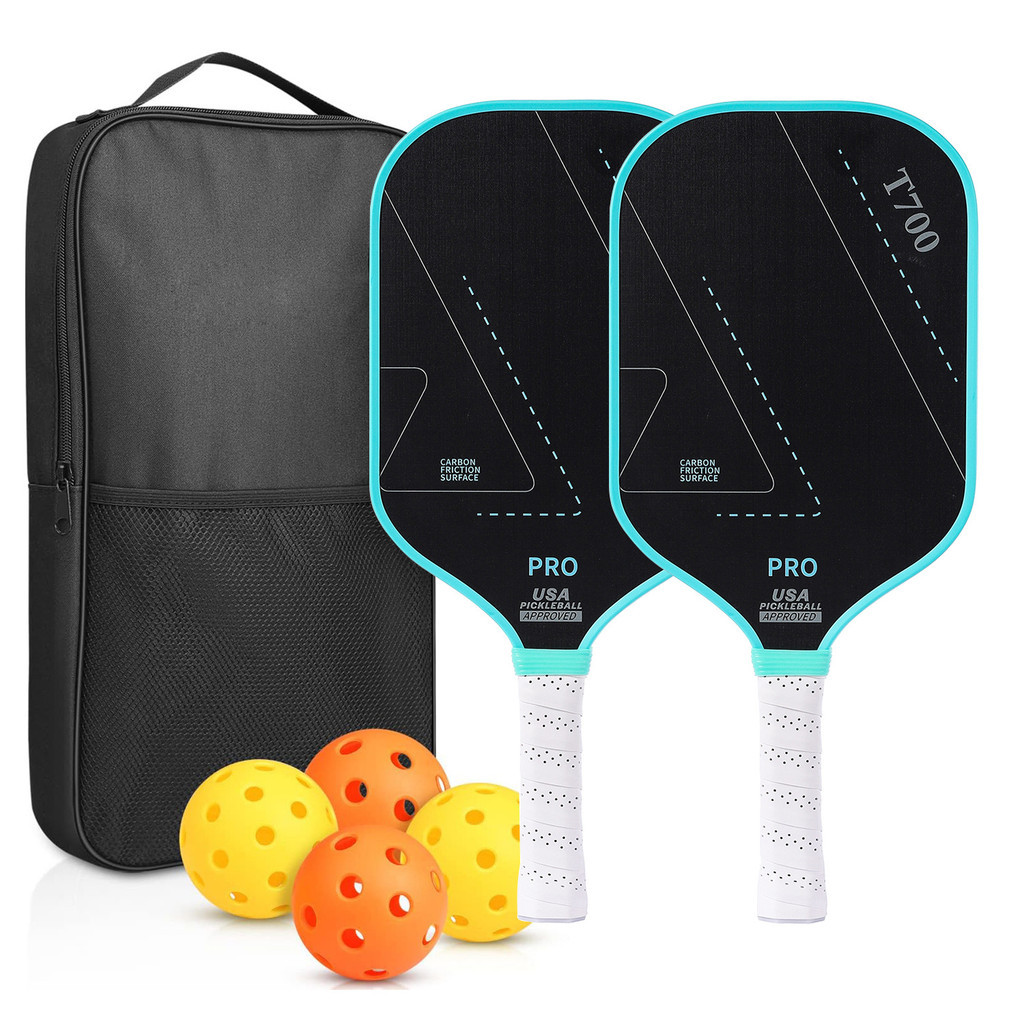 [SG stock Fast Shipping]Pickleball Paddles Set with Pickleball Rackets ...