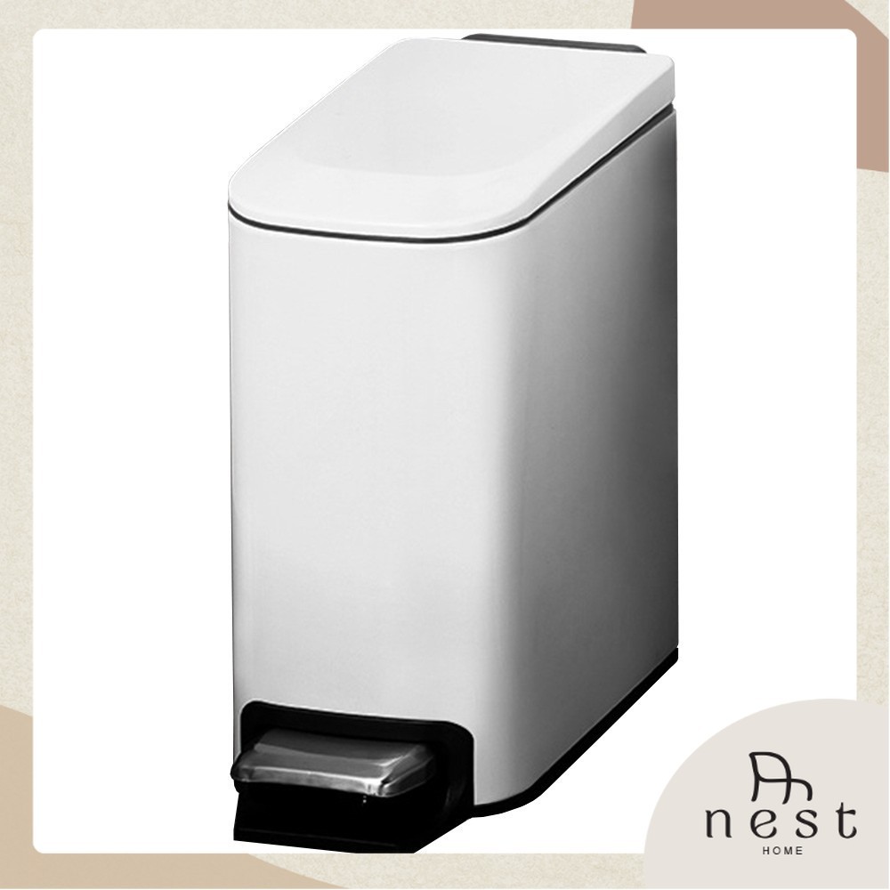 🇸🇬NestHome🇸🇬 DAMIEN Soft Closing Waste Steel Bin - Garbage Bin / Trash ...
