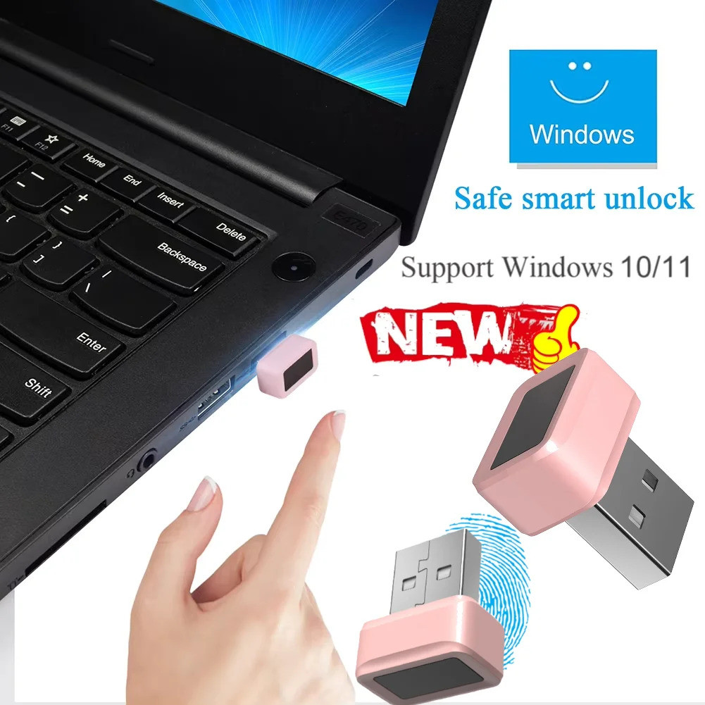 Fingerprint Key Reader For Windows 10/11 Hello Security Key Biometric ...