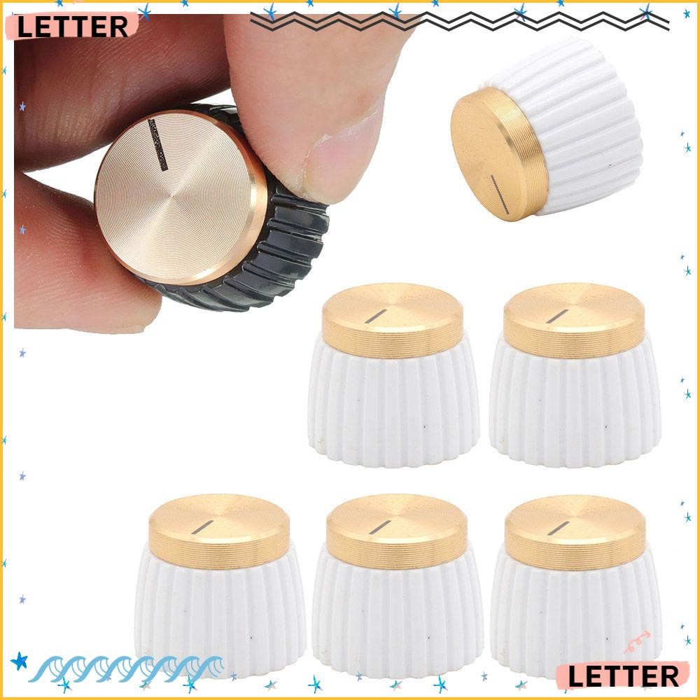 LETTER Amplifier Knobs Plastic For M**shall Amplifier Guitar Volume ...