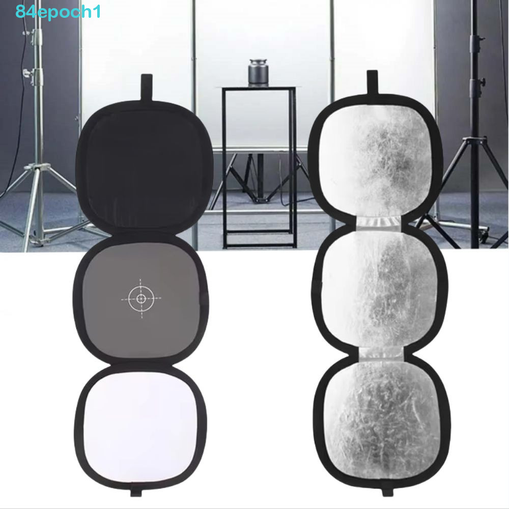 [READY STOCK] Trifold Reflector, 18% Reference Collapsible Disc Gray ...