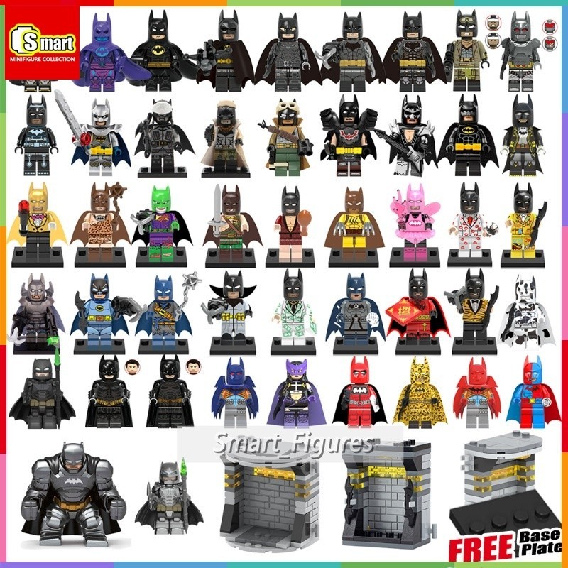 Super Hero Series Batman Minifigures Aromred Batman Nightmare Batman ...