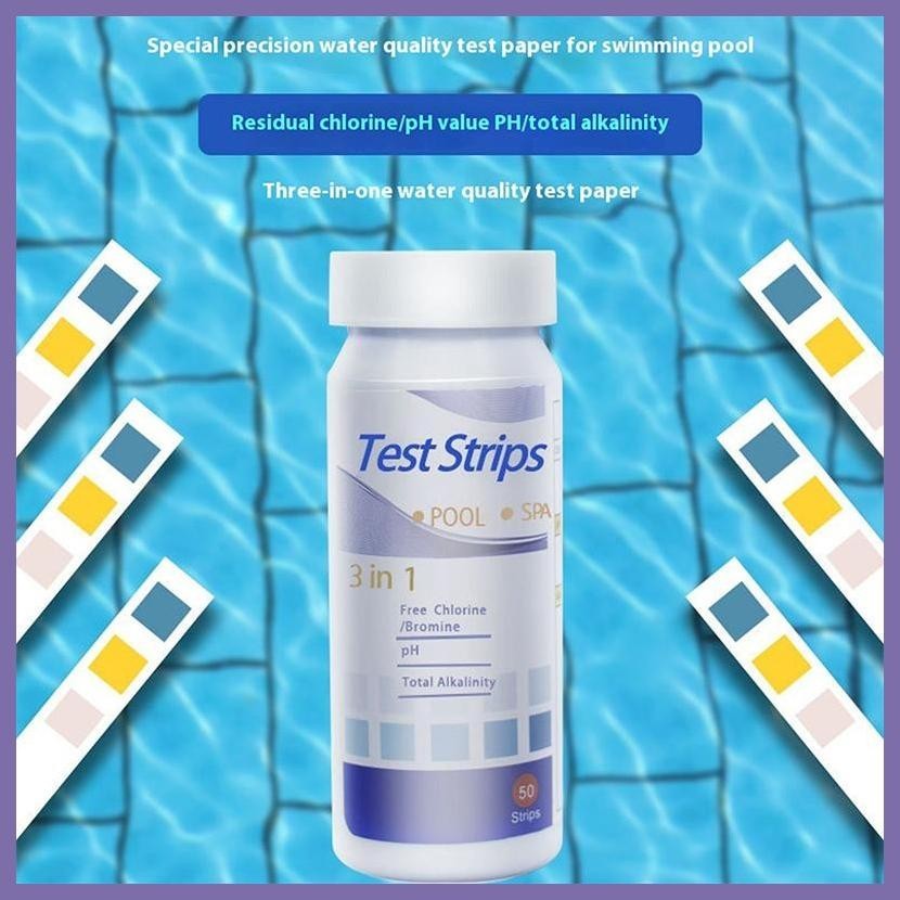 Water PH Test Strips 50 Strips Well Water Testing Paper PH Total ...