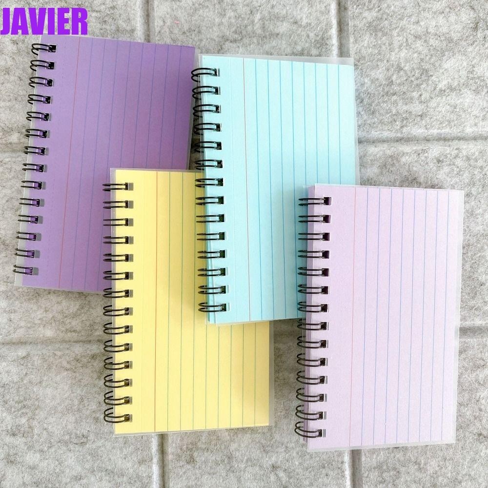 JAVIER Horizontal Line Notebook, Coil Book Horizontal Line Tearable ...