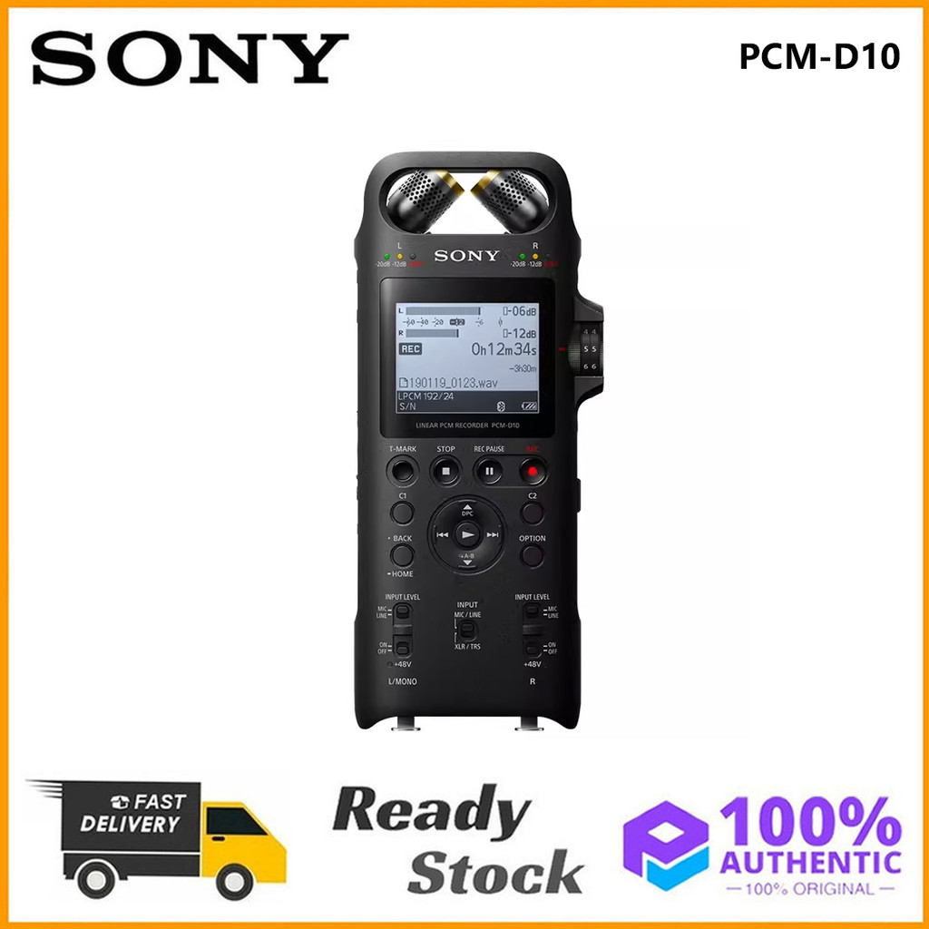 Original Sony PCM-D10 Professional Noise Reduction Recorder | Shopee ...