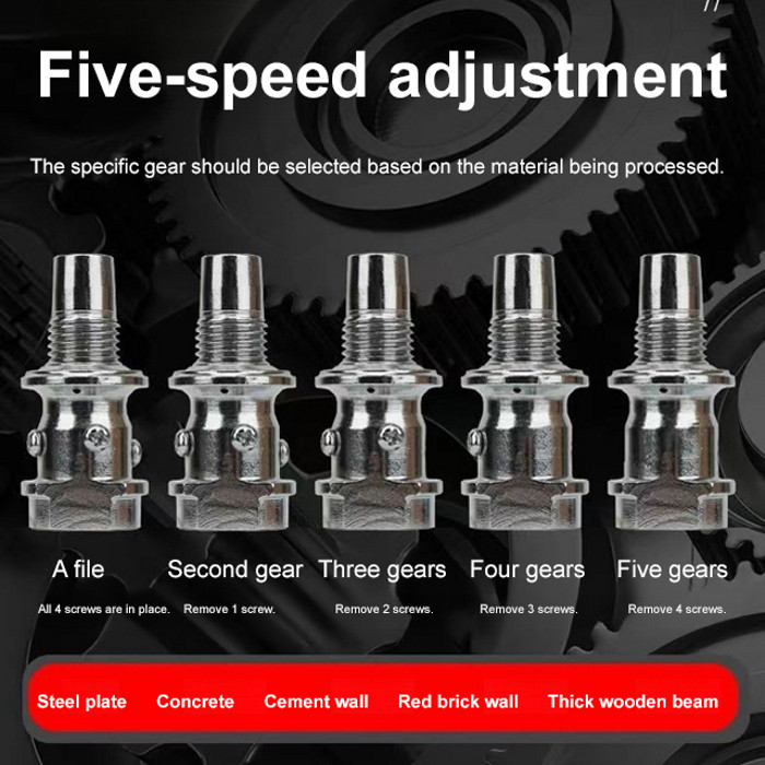 High power Nailer Decoration Fixing Nailer Gun Adjustable MultiMicture ...