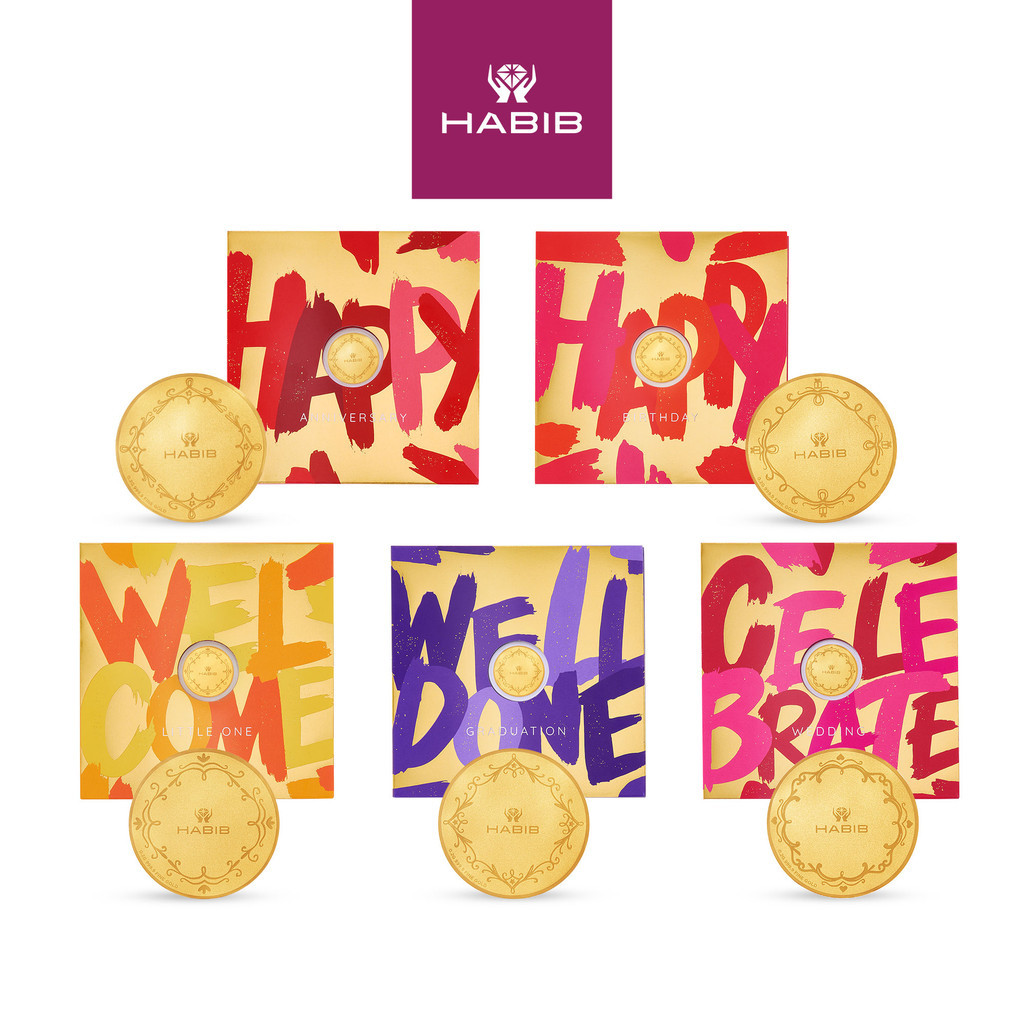 HABIB Joy Collection | 999.9 Gold Wafer Coin (0.20g) | Shopee Singapore