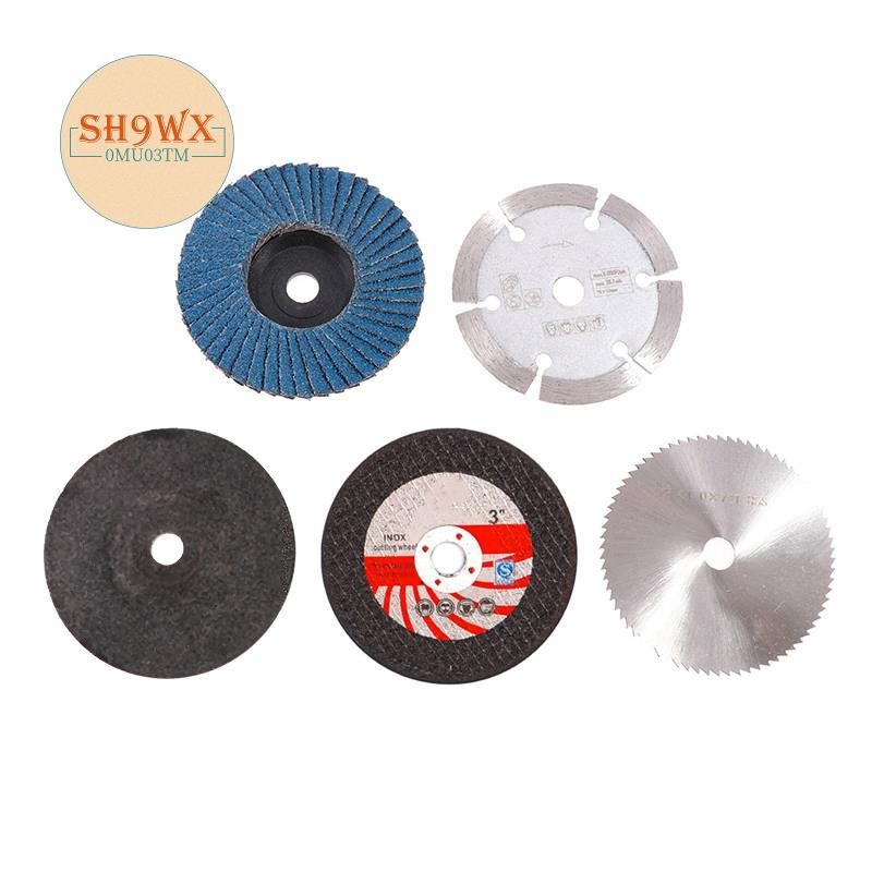 5Pcs 75mm Cutting Disc for 10mm Bore Angle Grinder Flat Flap Grinding ...