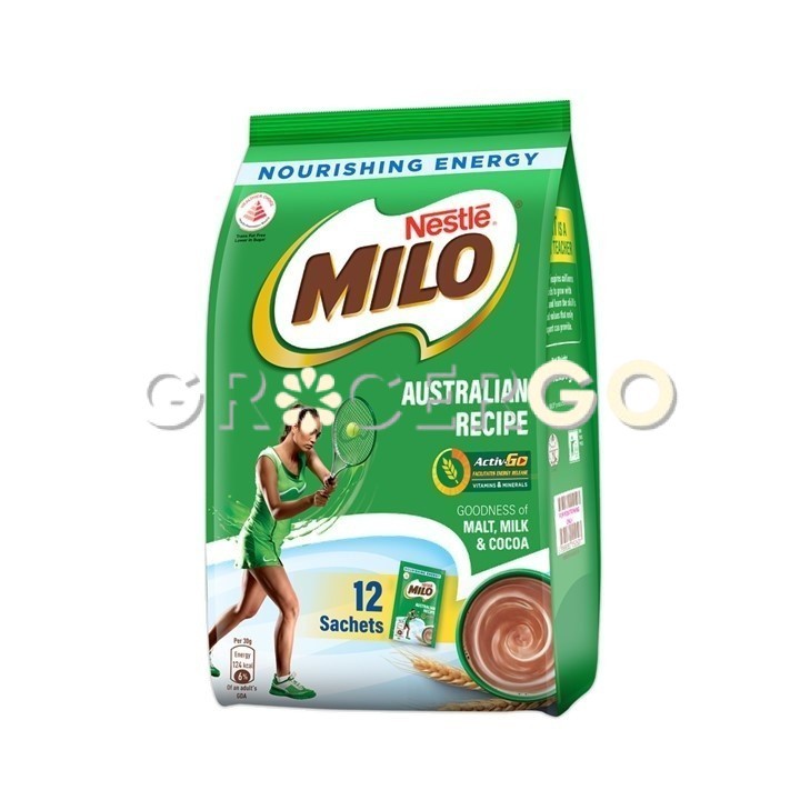 Nestle Milo Australian Recipe (12 x 30g) | Shopee Singapore