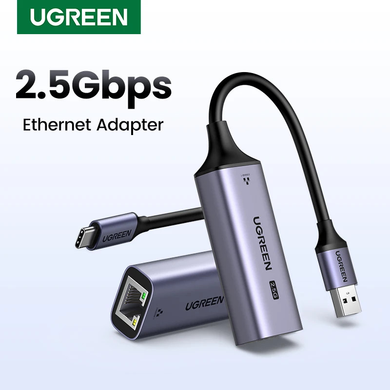 UGREEN USB Ethernet Adapter 2.5G USB3.0 Network for Laptop PC NAS ...