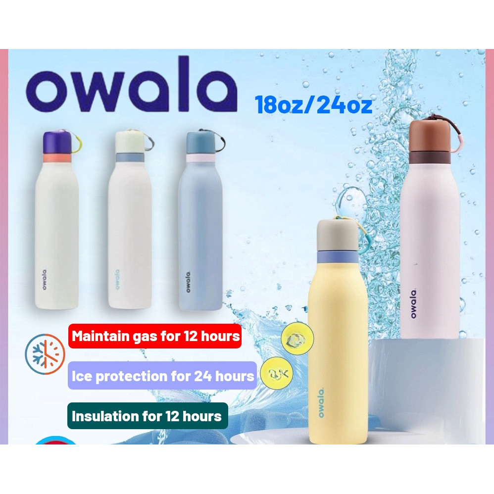 Owala FreeSip Twist Insulated Stainless Steel Water Bottle with BPA ...