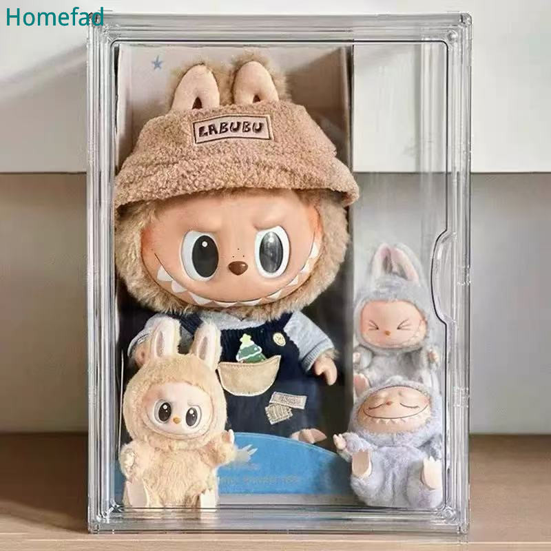 Large summer display box, labubu display box, spring office figurine ...