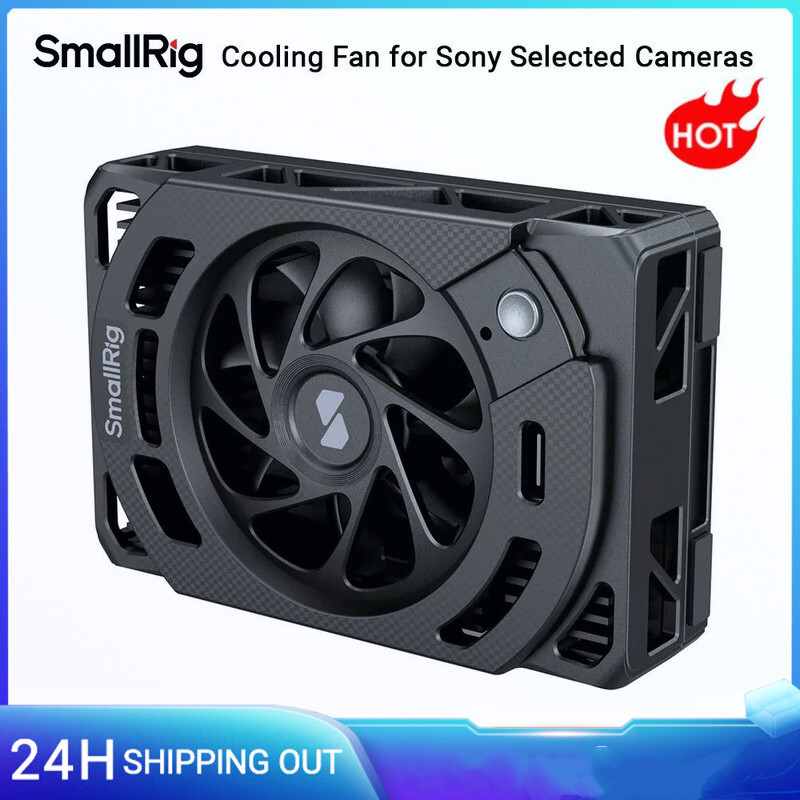 SmallRig Cooling Fan for Sony Selected Cameras for Sony ZVE1/ZVE10/ZV1 ...