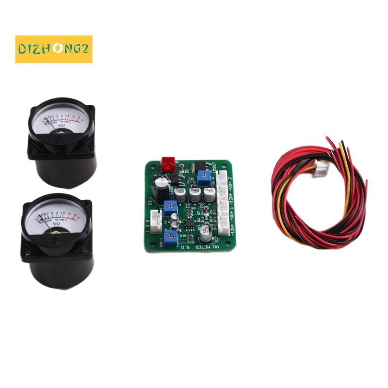 High-Stability VU Meter VU Meter Stereo Audio Amplifier Warm Backlight ...