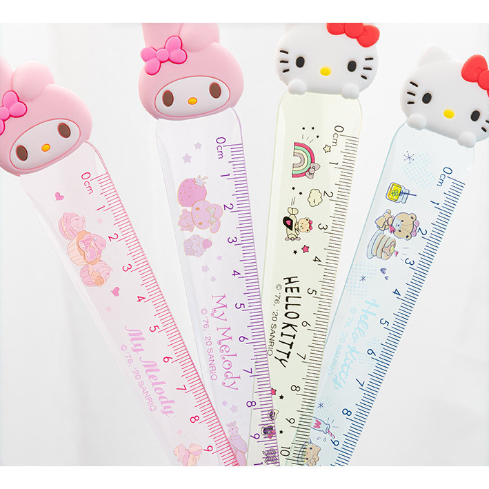 Hello Kitty & My Melody Fun Color Ruler | Shopee Singapore