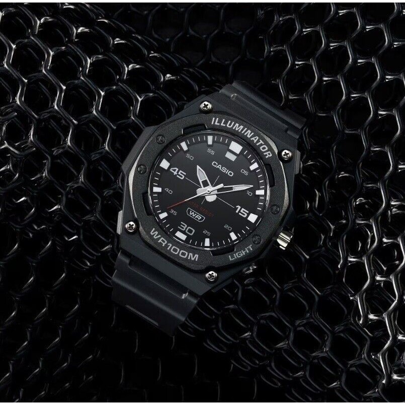 [Original] Casio MW-620H-1A Black Analog Heavy Duty Sporty Design ...